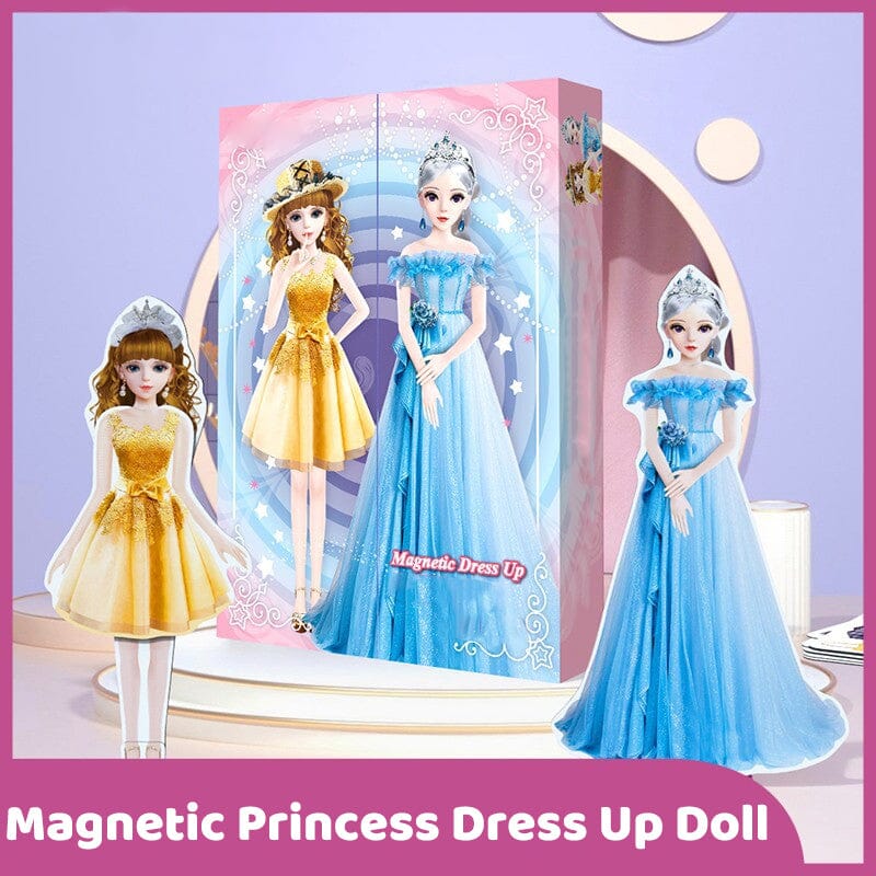 Magnetic dress up doll store