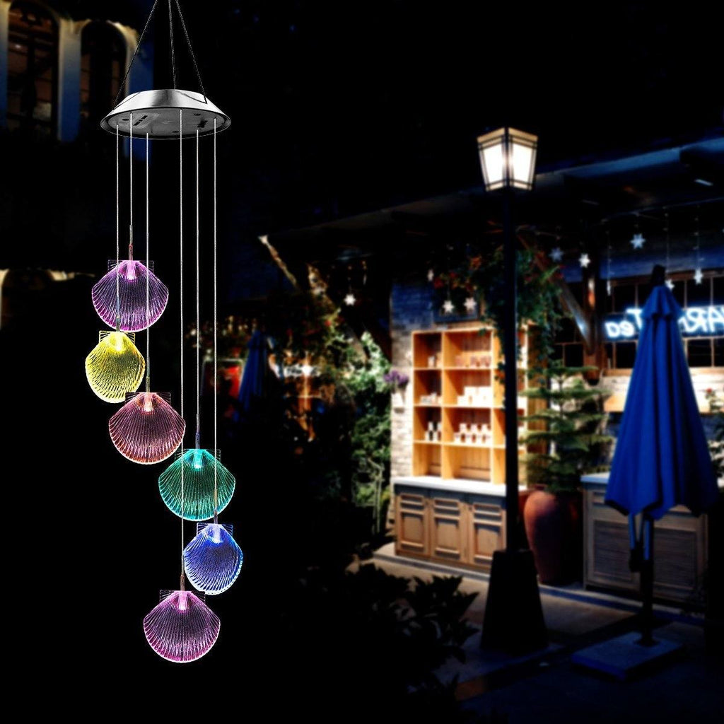 Seashell Solar Light – sakerplusuk