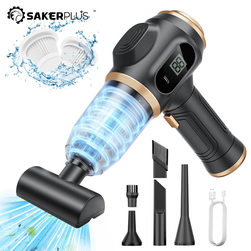 Sakerplus® Handheld Cordless Car Vacuum Cleaner – sakerplusuk